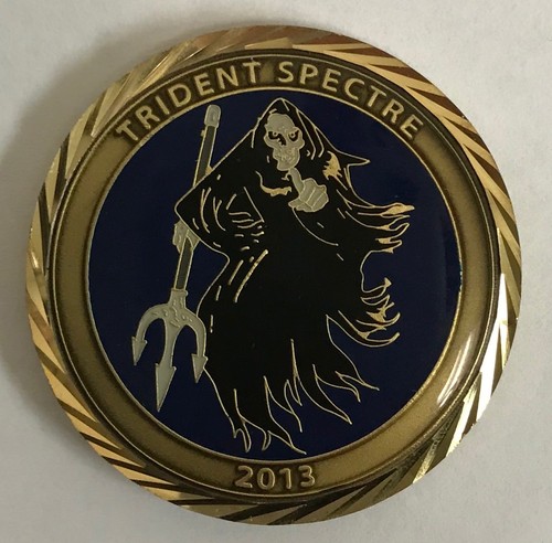 Navy SEALs Trident Spectre 2013 SPOOK CIA FBI USIC Logos 3D Webbed ...