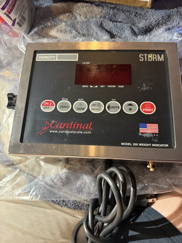 Cardinal 205 NTEP Legal-For-Trade Truck, Tank, Floor Weight Indicator ...