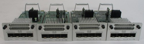 Lot of 4 - Cisco C3850-NM-2-10G Catalyst 3850 2 x 10G Network Modules ...