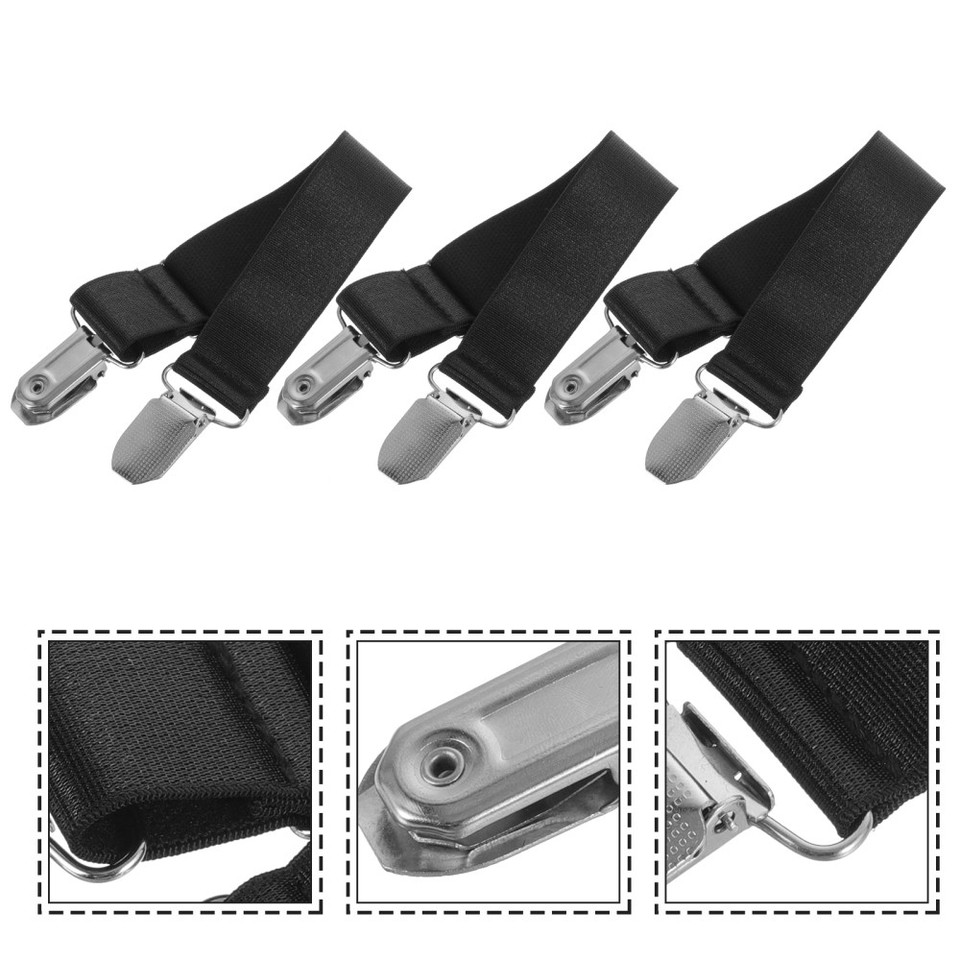 6 Pcs Boot Clip Ties Cycling Pant Clips Miss Leg Clamps Motorcycle ...