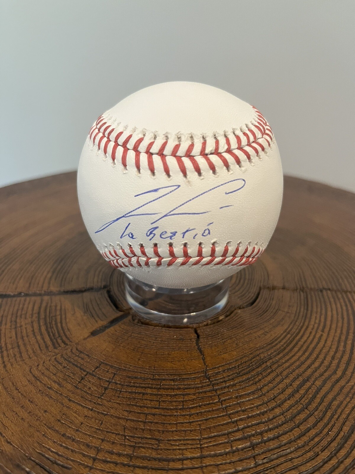 Ronald Acuna Jr. "La Bestia" Atlanta Braves MLB Autographed Baseball ...