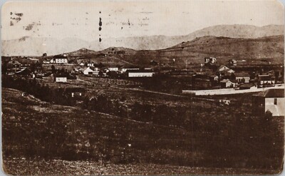 Photo PC * Fallbrook Pennsylvania Panorama Town View in 1887 (1960s ...