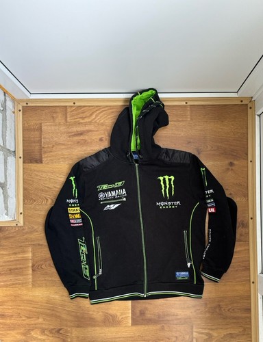 Vintage Yamaha Tech 3 Factory Racing Monster Energy Motorcycle Hoodie ...