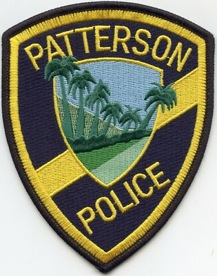 PATTERSON CALIFORNIA CA POLICE PATCH | eBay