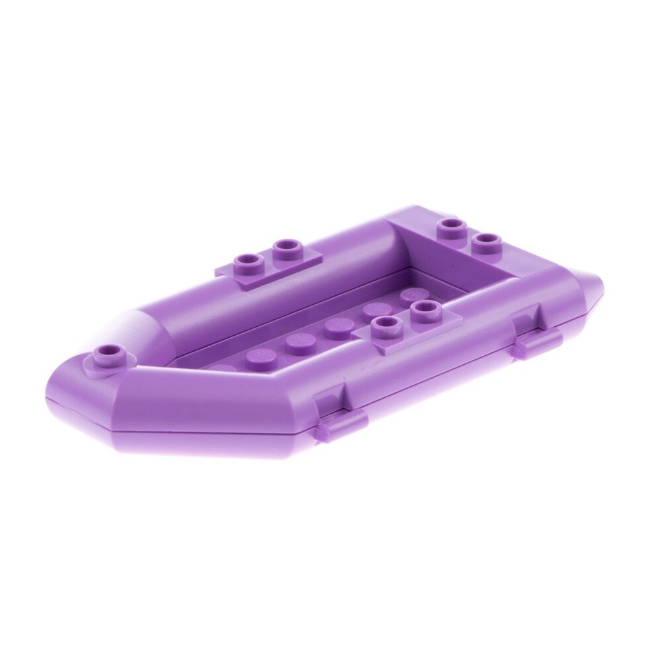 1x LEGO Boat 11x6x1 Medium Lavender Purple Inflatable Rowing 75977 ...
