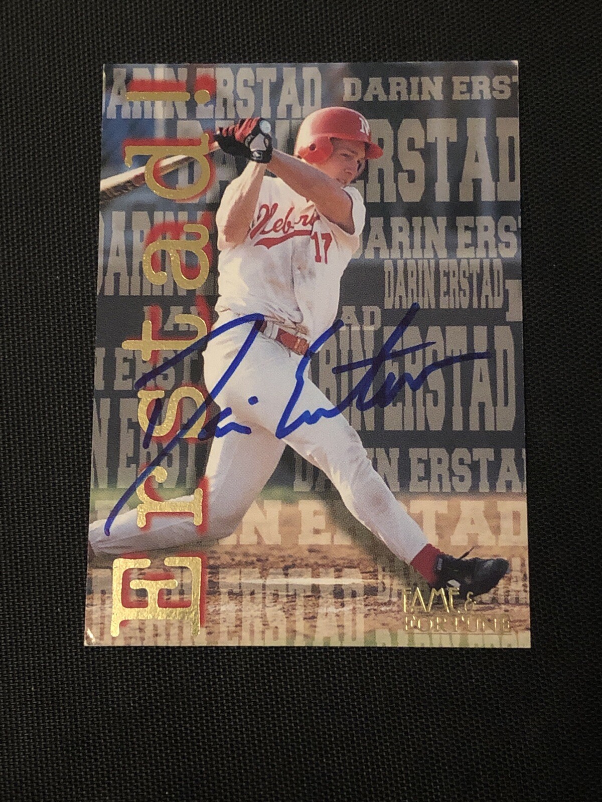 DARIN ERSTAD 1995 SIGNATURE ROOKIES SIGNED AUTOGRAPHED CARD ANGELS | eBay