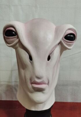 Halloween Latex scary headgear Aliens Mask Party Cosplay Carnival ...