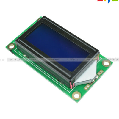 Blue 0802 LCD 8x2 Character LCD Display Module 5V LCM For Raspberry pi ...