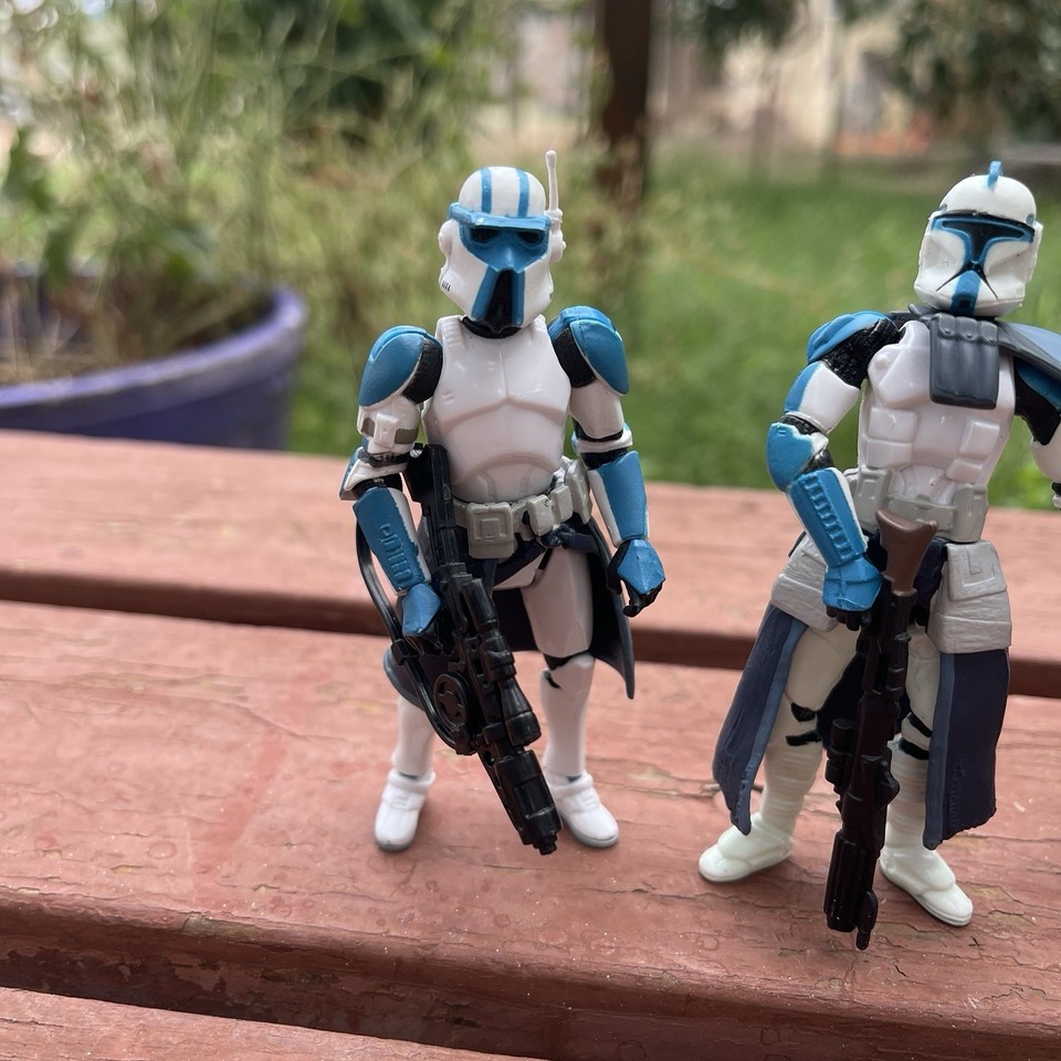 Star Wars ARC Heavy Gunner, 3 Troopers Lot Hunt for Grievous Battlepack ...