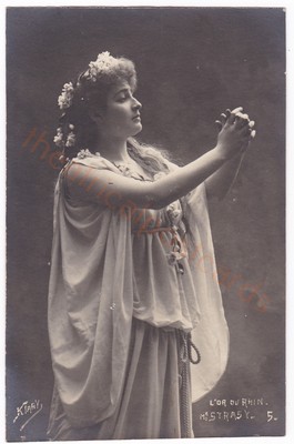 Opera. Harriet Strasy. Freia. Das Rheingold. Old postcard | eBay