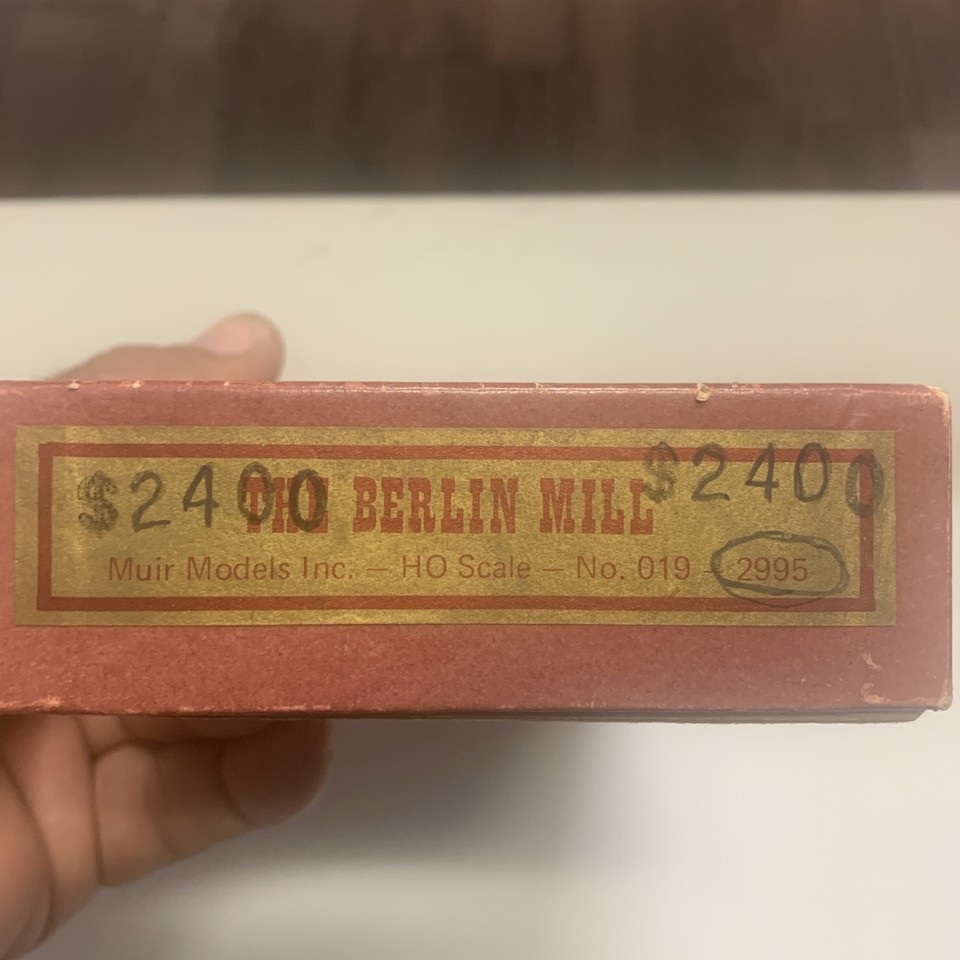 Muir Models No. 019-2995 HO Scale, The Berlin Mill Kit | eBay