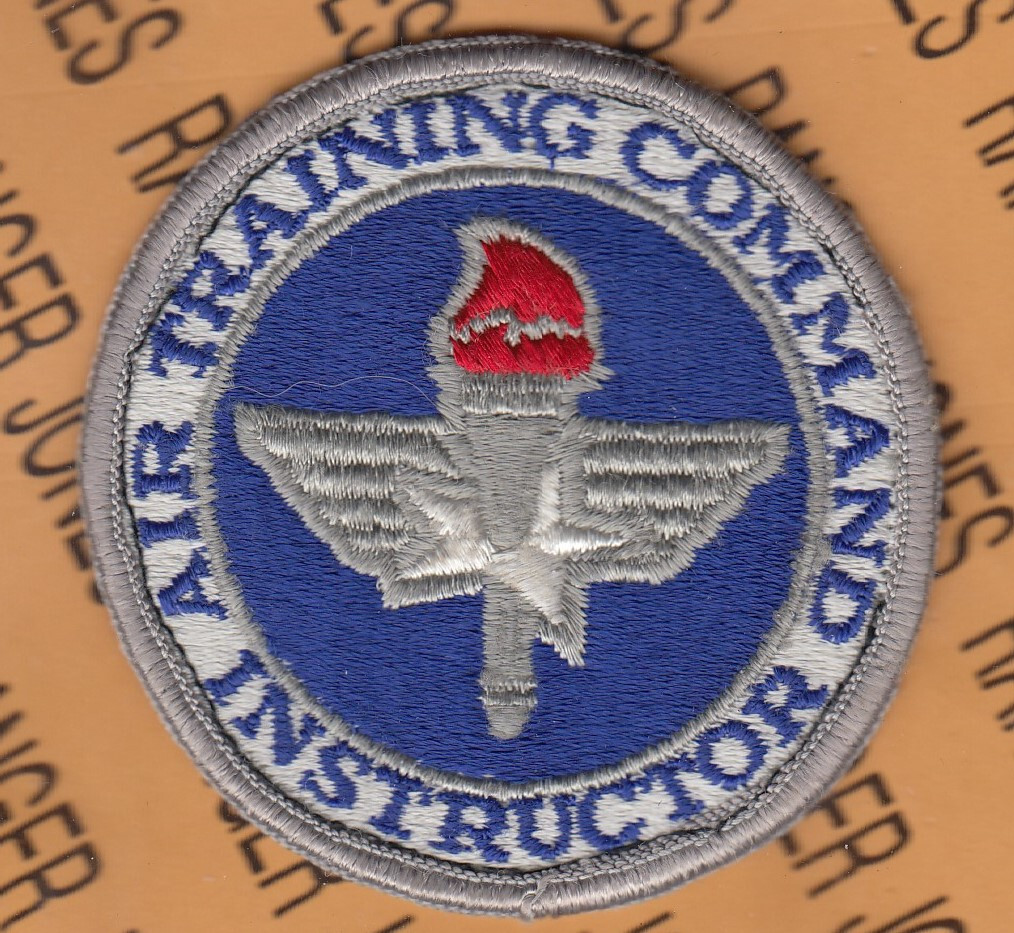 USAF Air Force Air Training Command Instructor ATC ~3" patch m/e | eBay