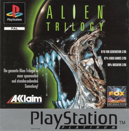 PS1 Spiel - Alien Trilogy [Platinum] ENGLISCH mit OVP sehr guter Zustand | eBay.de