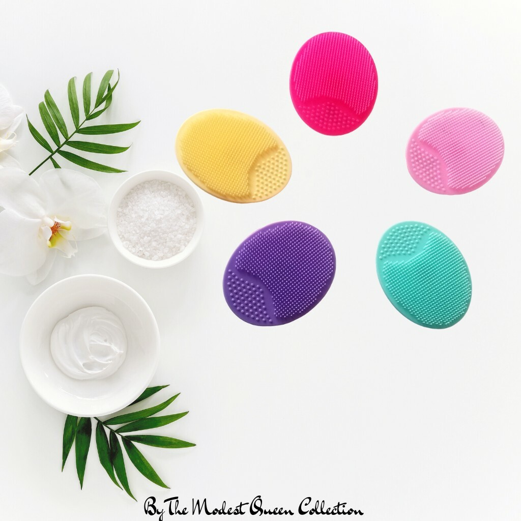 Silicone Facial Cleaning Pads Skin Exfoliation Scrubbers Pack of 5 ...