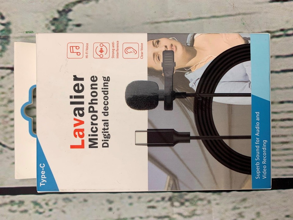 Lavalier Microphone Set Lapel Mic Universal | eBay