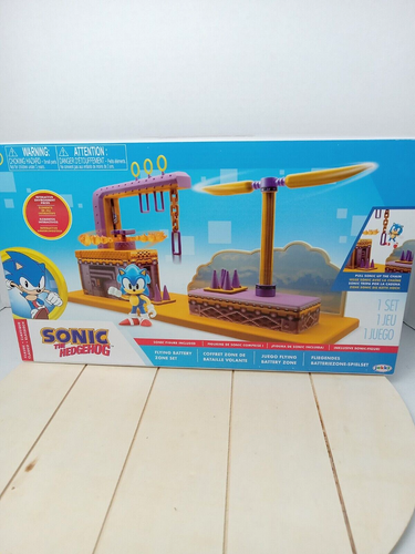 Sonic The Hedgehog Flying Battery Zone Interactive Set With Sonic ...