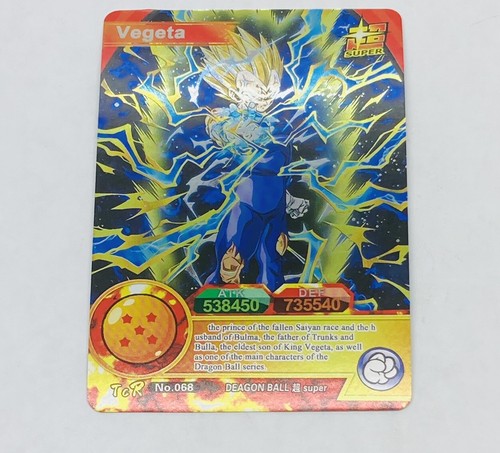 Vegeta - Dragon Ball Super Trading Card TCR No.068 Holo Foil Tc5 | eBay