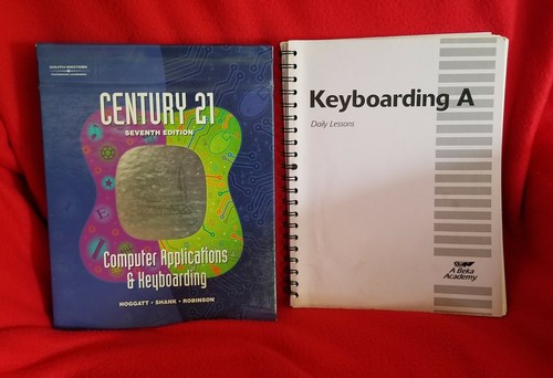 Abeka Keyboarding Lessons South-Western Century 21 computer/typing 7th ...