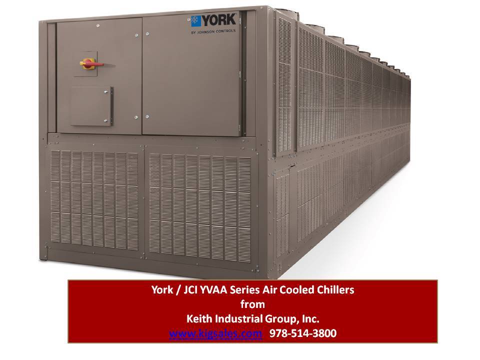 NEW! 2023 YORK 210 ton Air Cooled Chiller 200 220 YVAA-0213 Available 2 ...