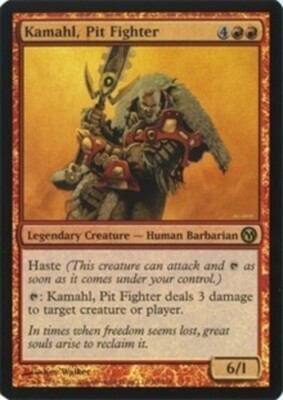 Kamahl, Pit Fighter (Foil) X4 (Duels of the Planeswalkers) MTG (NM ...