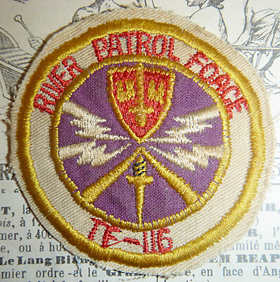 Mekong Game Warden - Beret Flash Patch - US Task Force 116 - Vietnam ...
