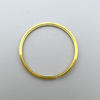 Genuine Omega Watch Crystal Tension Ring Yellow Gold #1908 20.5mm | eBay