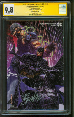 Batman Detective Comics 1027 CGC 9.8 SS Brad Walker Cheung Variant 11/ ...