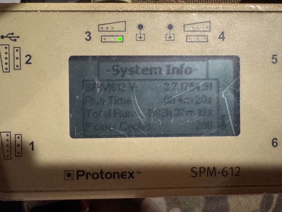 Squad Power Manager US Army Infantry Solar Roll Kit w/ PROTONEX SPM-612 ...