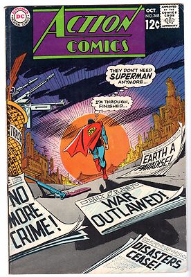 40% OFF Action Comics #368 featuring Superman & Supergirl, Fine ...