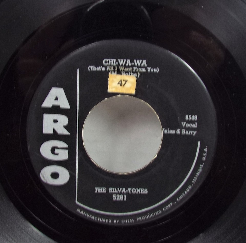 The Silva Tones – Roses Are Blooming / Chi-Wa-Wa – Argo – 45 – 5281 | eBay