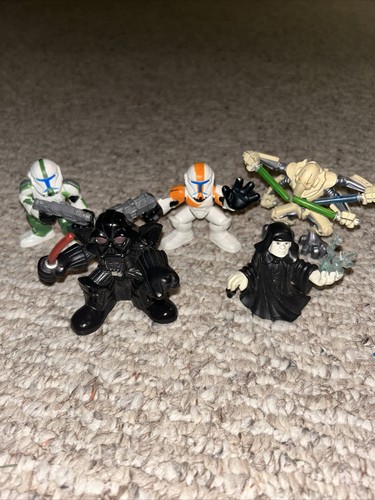 Hasbro STAR WARS Playskool Galactic Heroes Mini Figures Lot of 5 AS IS ...
