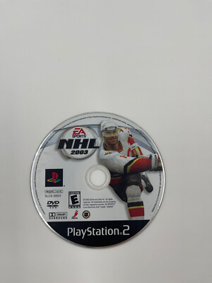 NHL 2003 (Sony PlayStation 2, 2002) PS2 EA Sports Hockey Game NHLPA ...