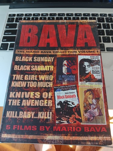 MARIO BAVA COLLECTION VOLUME I 5-DVD BOX SET OOP GIALLO ITALIAN HORROR ...