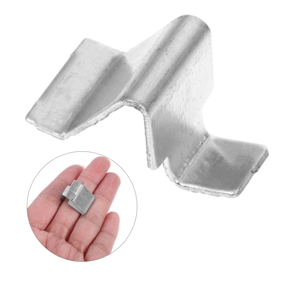 10 Pcs Screen Fixing Clip Table Top Fasteners Glass Door Retainer Clips ...