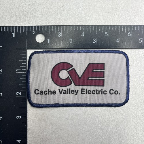 Recovered Uniform Patch CVE CACHE VALLEY ELECTRIC CO. (Electricity ...