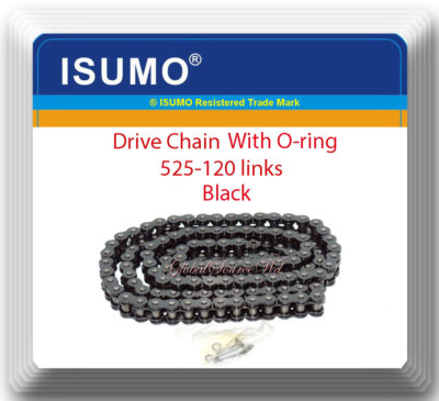 OE Spec With O-Ring Drive Chain black 525-120 ATV Motorcycle 525 Pitch ...