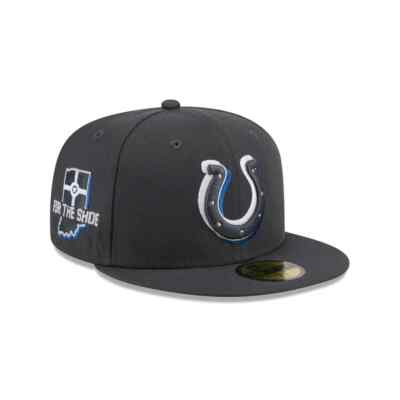 Indianapolis Colts 2024 NFL Draft New Era 9FIFTY Snapback Hat-Grey NEW ...