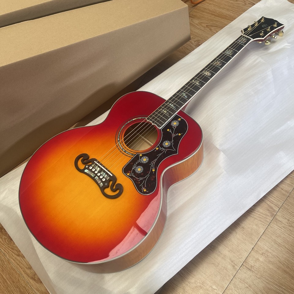 Newly arrived cherry honey colored 200 type Acoustic guitar | eBay