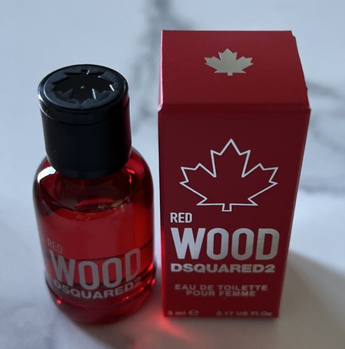 Dsquared2 Red Wood Pour Femme Eau De Toilette 5ml Miniature Perfume NEW ...