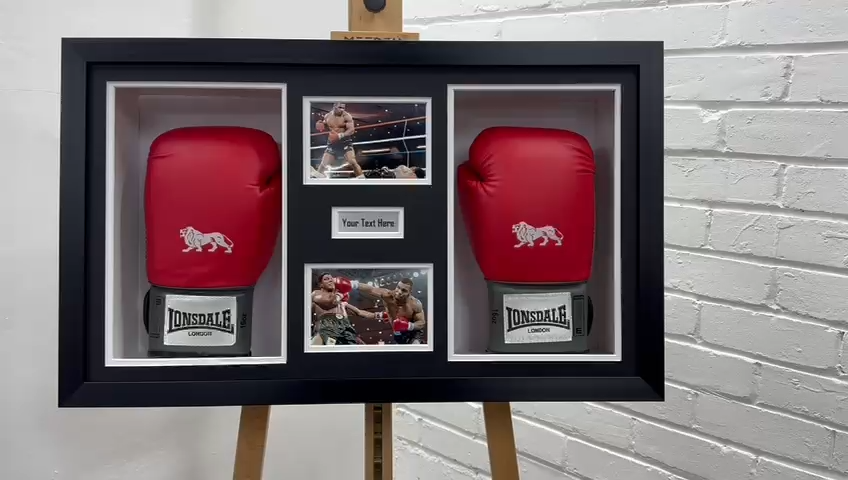Double Boxing Display Case DIY 3D Box Frame: For your signed Boxing ...