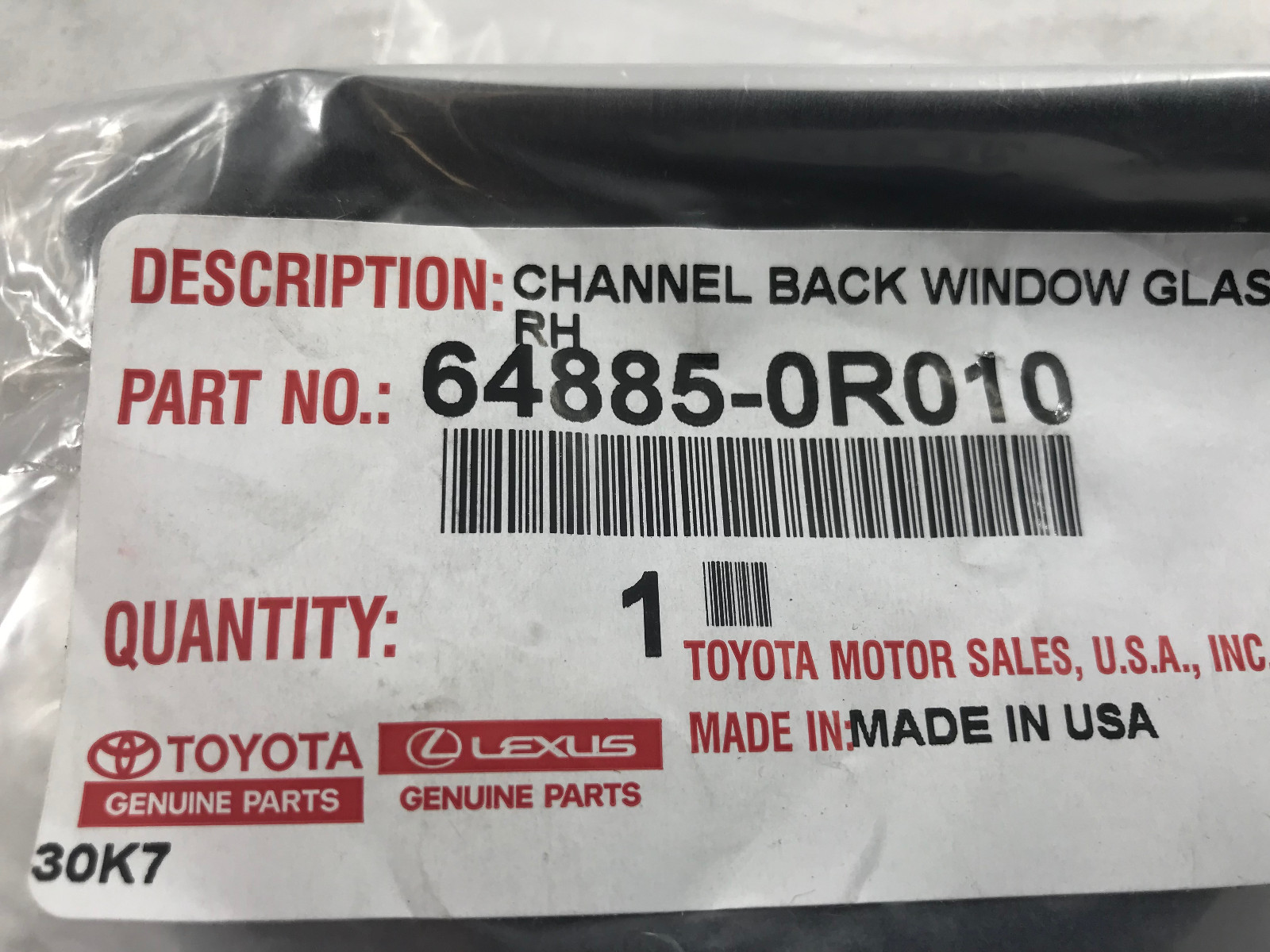 Toyota OEM Rav4 Lift Gate Tail Tailgate-glass Side Bracket Right ...