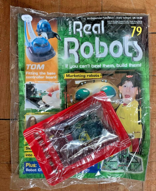 Issue 54 Eaglemoss Ultimate Real Robots Magazine Unopened With Parts ...