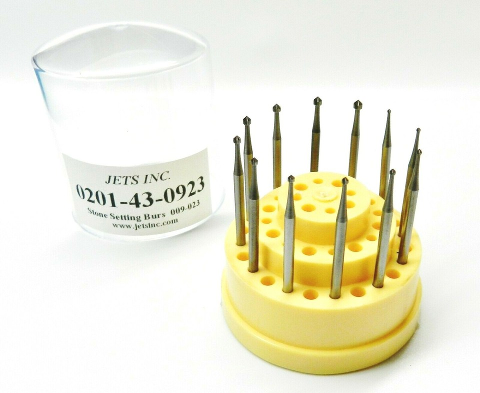 Setting Burs Jewelers Burs Diamond Stone Setting Bur Set 009-023 ...