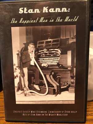 Stan Kann The Happiest Man In The World DVD Music Pipe Organ | eBay
