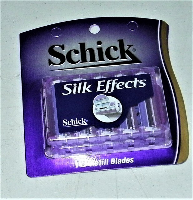 Schick Silk Effects 10 Count Razor Blade Refills Cartridge for sale ...