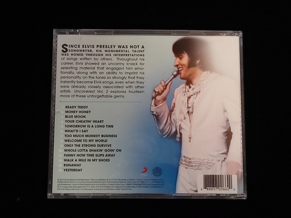 Elvis Uncovered Volume 2 Compact Disc Audio CD New Sealed Covers by ...