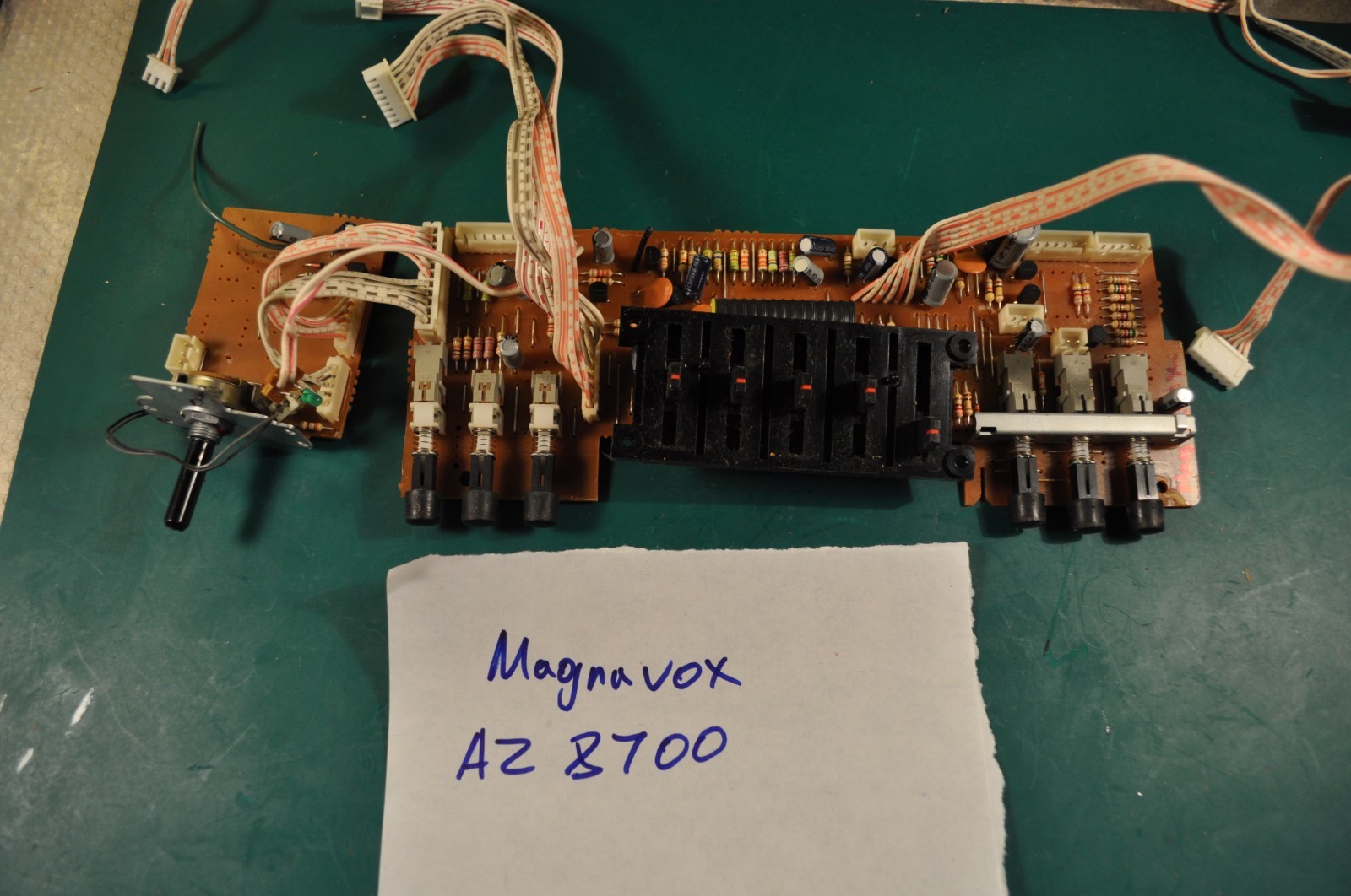 Magnavox AZ-8700 Boombox Replacement Parts Control Circuit Board | eBay