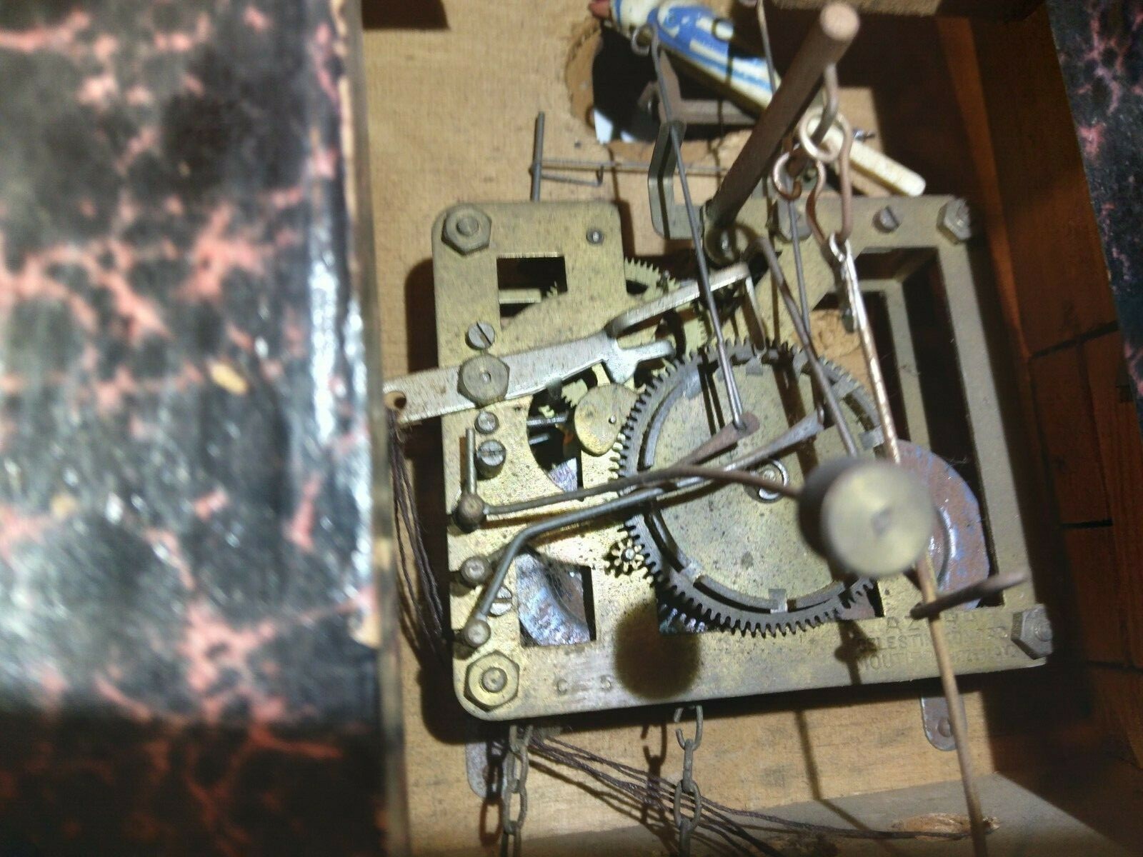 VINTAGE AZURA SWISS CUCKOO CLOCK | eBay