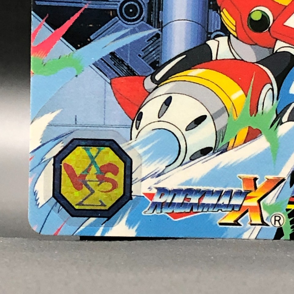 Rock Man Mega Man Japanese Card TCG Bandai Capcom 1995 #41 1116 | eBay