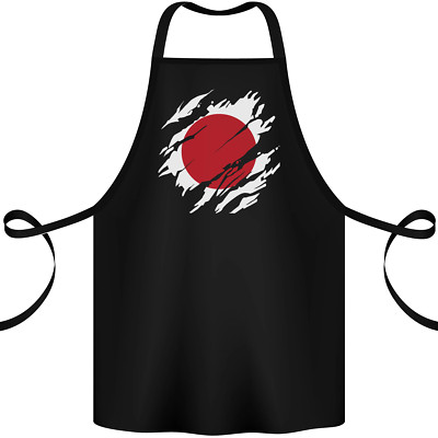 Torn Japan Flag Japanese Day Football Cotton Apron 100% Organic | eBay